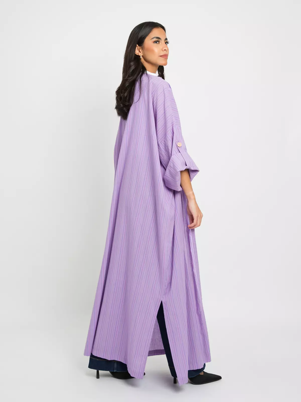 Latest Abayas, Clothing & Tarha Bohemian Abaya | 100% Natural Cotton Abaya