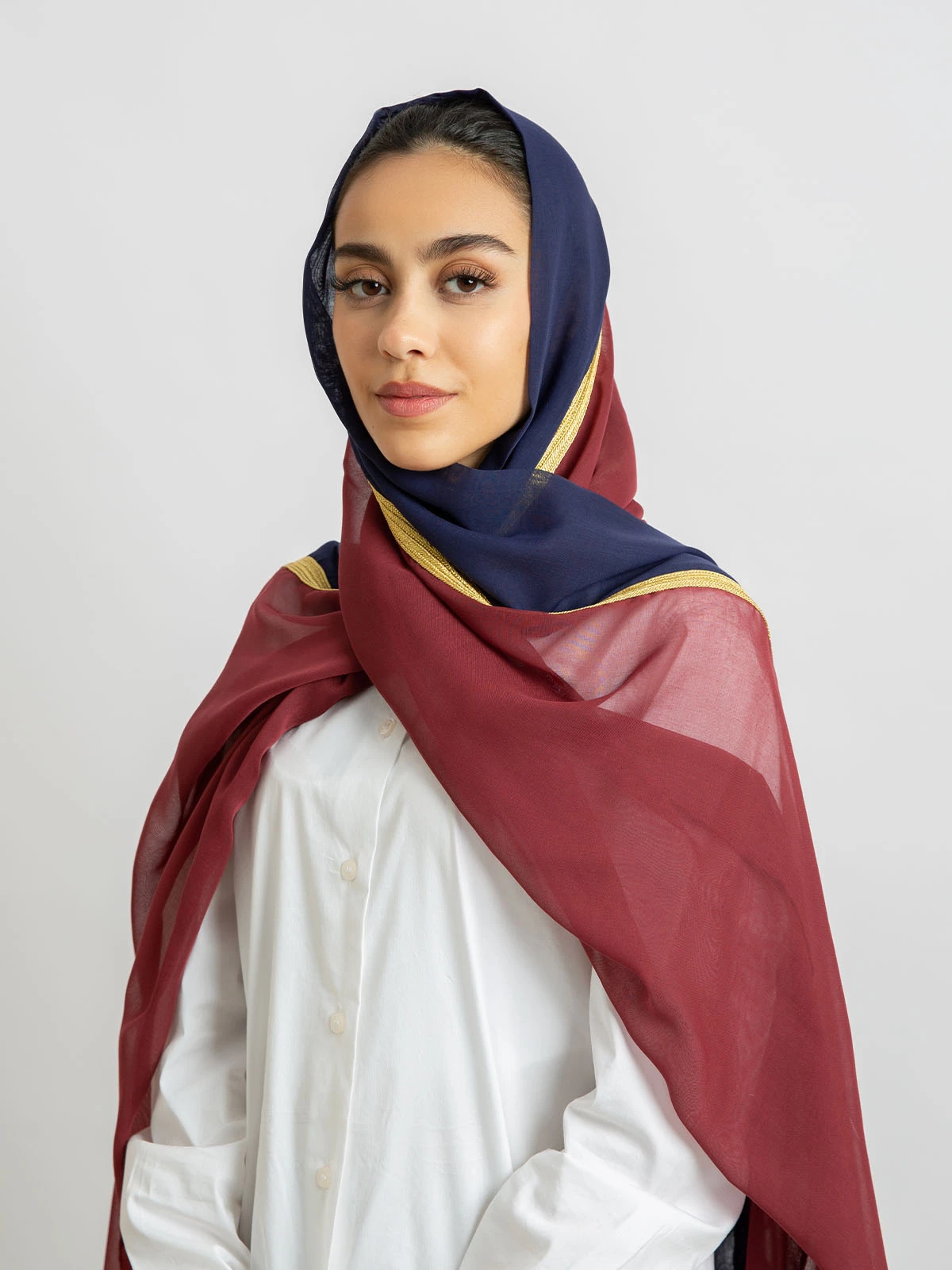 Latest Abayas, Clothing & Tarha Meshlah voile tarha | Cotton, light and ...