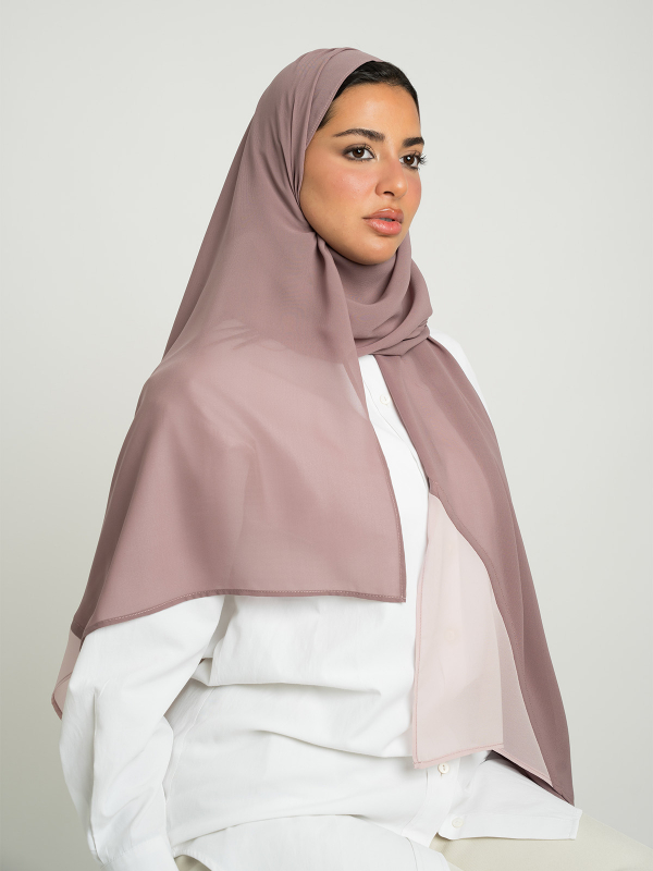 Latest Abayas, Clothing & Tarha Pink with Triangle Laser Tarha | Hijab