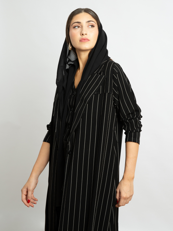 Latest Abayas, Clothing & Tarha Suit abaya for work | business woman ...