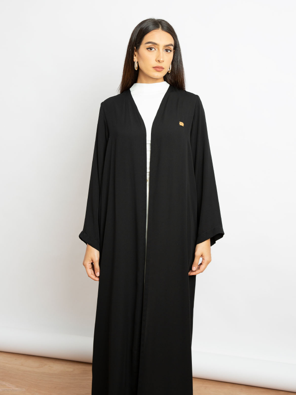Latest Abayas, Clothing & Tarha Black light abaya | comfortable classic ...